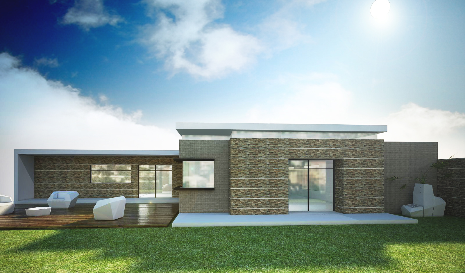 Proyecto de Vivienda Bifamiliar - Proyectos para Construir